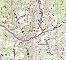 Mawson Trail SECTIONS 1- 3 - Adelaide to Blinman Map by Mapland ...