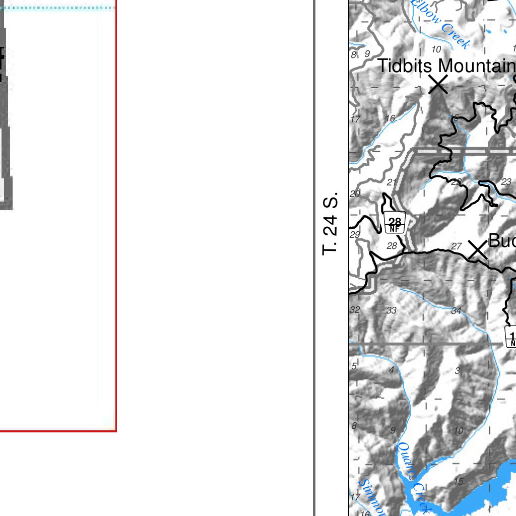 [119A] West High Cascade - Central Map by Oregon Department of Fish and ...