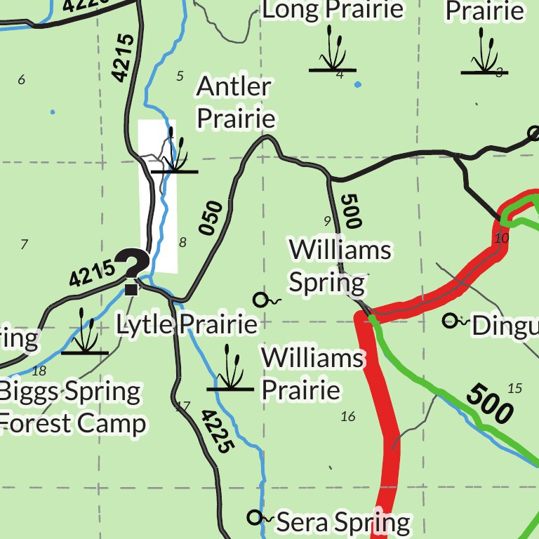 South Boundary Map by Oregon Department of Fish and Wildlife | Avenza Maps