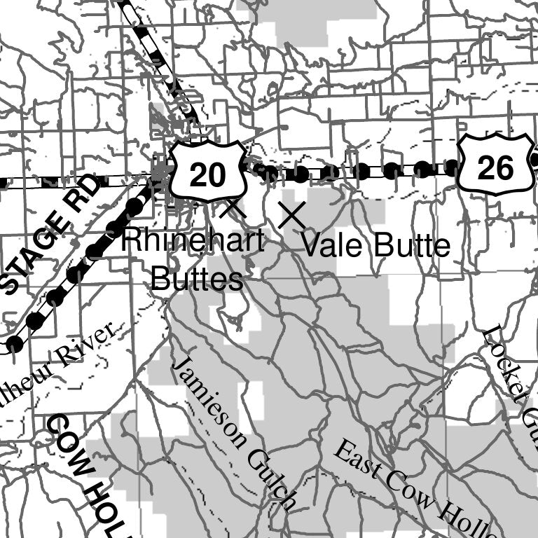 [265B1-3/C] Beulah - East Map by Oregon Department of Fish and Wildlife ...