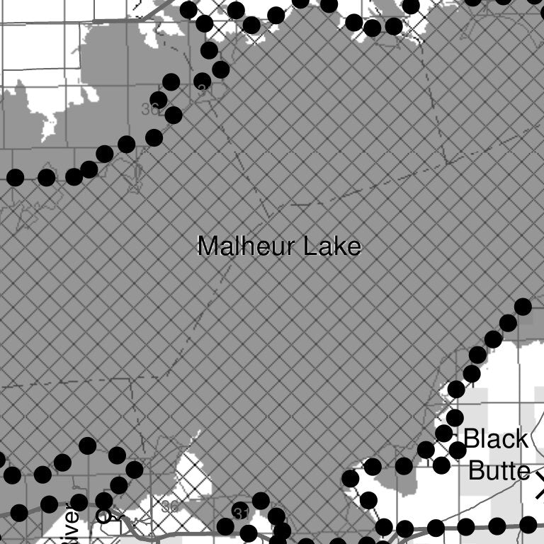 [466B] Harney Basin Map by Oregon Department of Fish and Wildlife ...