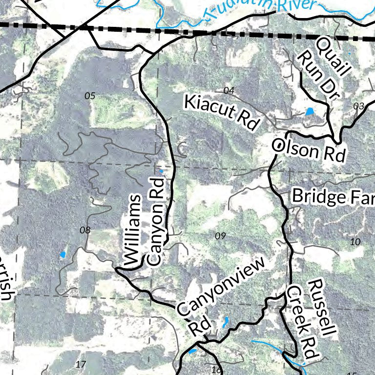 [GSAEDT] Trask - North Map by Oregon Department of Fish and Wildlife ...