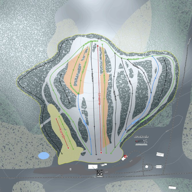 Brookvale Resort Map by Mapsynergy | Avenza Maps