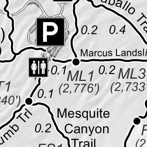 McDowell Sonoran Preserve Tom's Thumb Area Trails - Spring 2021 Map by ...