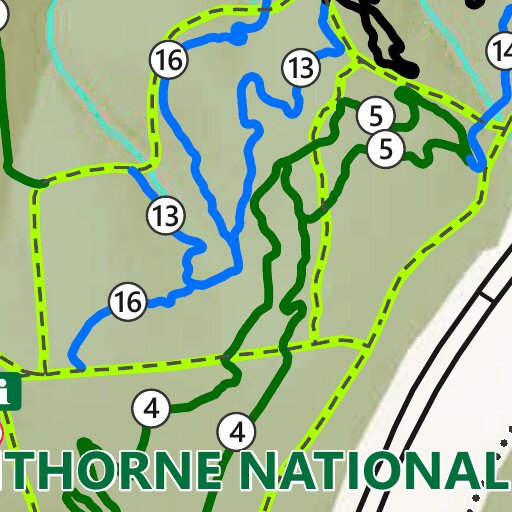 Glenthorne National Park Trail Map - North by Department for ...