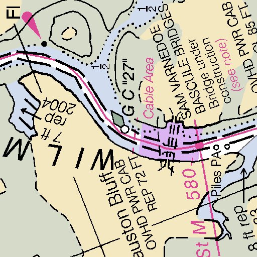 Beaufort River To St Simons Sound Xx-Yy Map by National Oceanographic ...