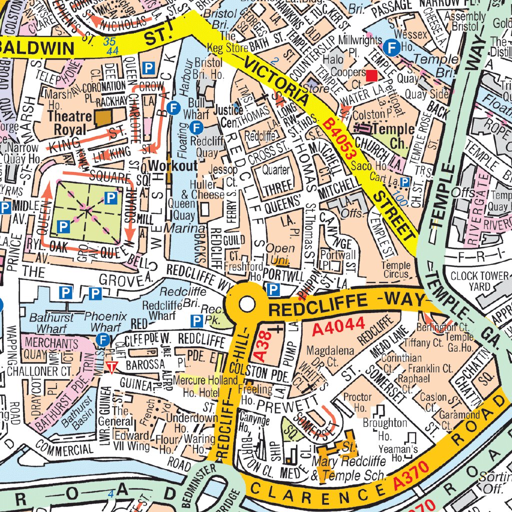 Bristol A-Z street Map by Geographers' A-Z Map Company | Avenza Maps