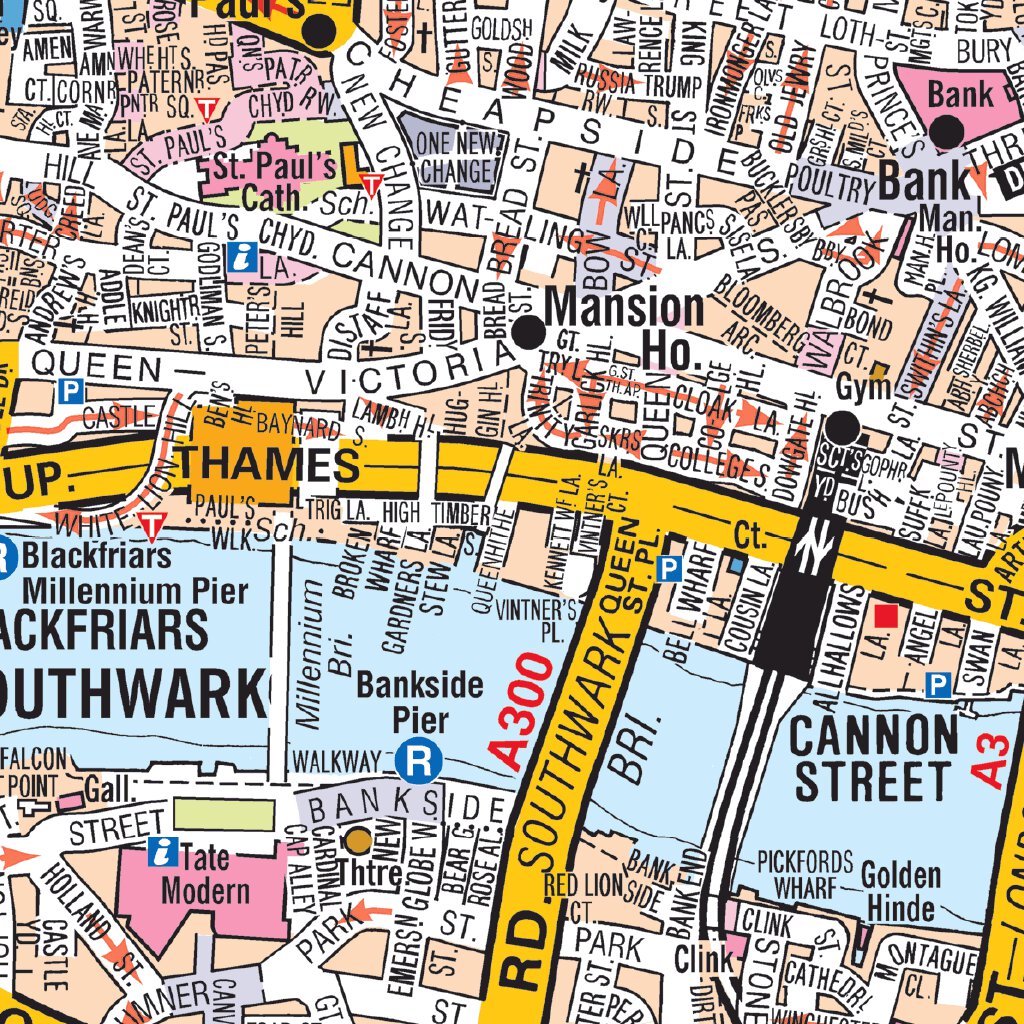 Central London A-Z street Map by Geographers' A-Z Map Company | Avenza Maps