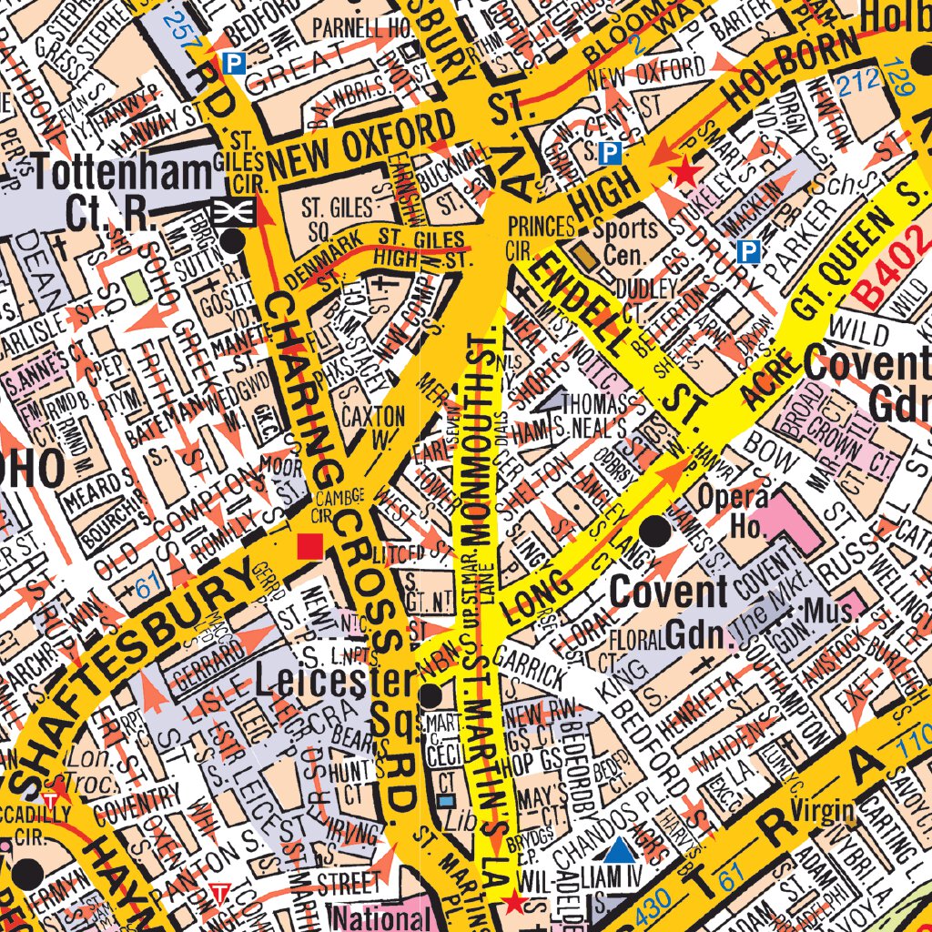 Central London A-Z street Map by Geographers' A-Z Map Company | Avenza Maps