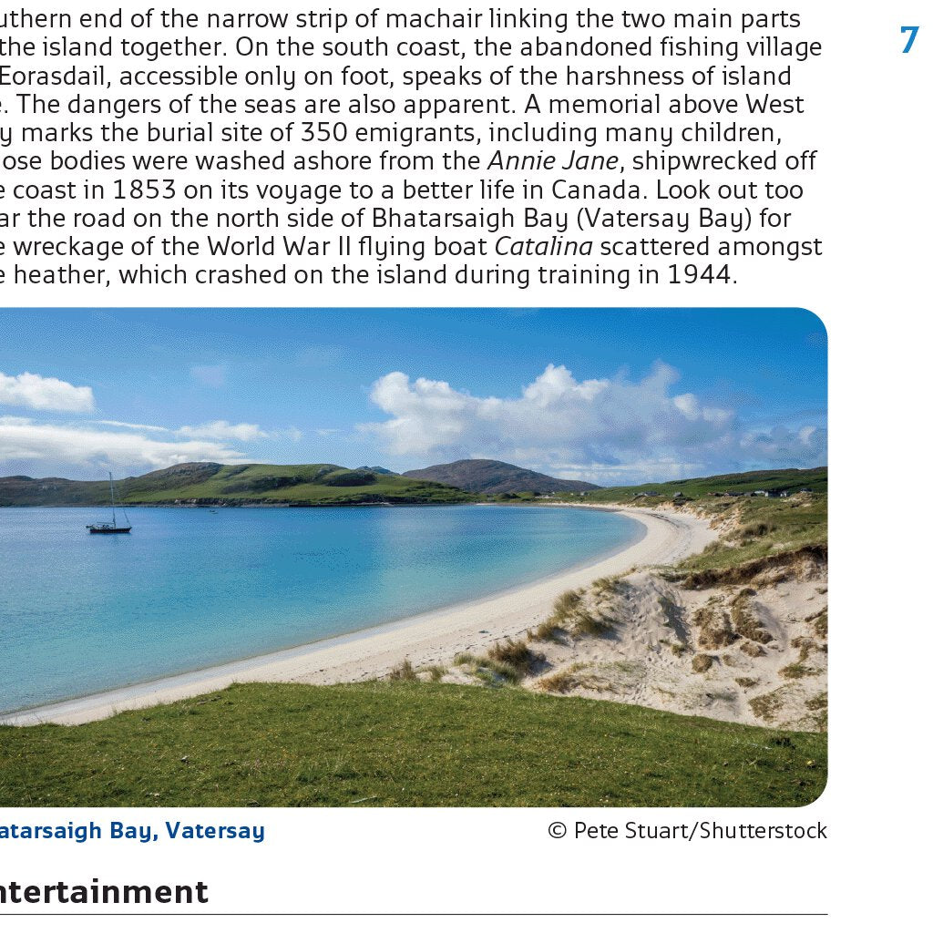 Collins Outer Hebrides Map - South by Harper Collins Publishers UK ...