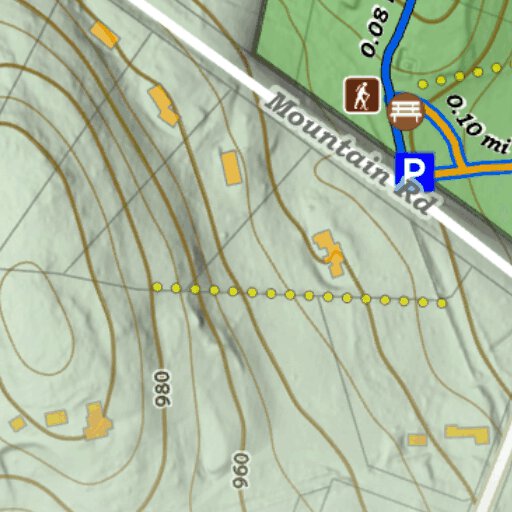 GLT Mary Edwards Mountain Property Trails Map by Granby Land Trust ...