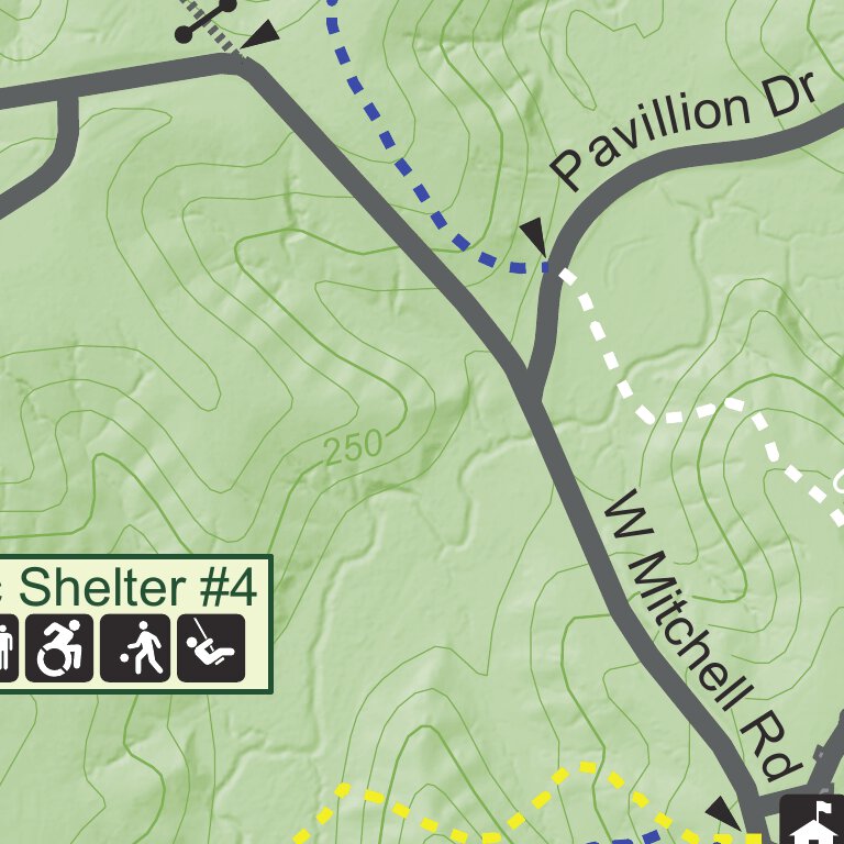 T.O. Fuller State Park Map by Tennessee State Parks | Avenza Maps