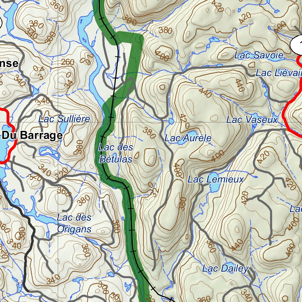 Réserve faunique de Portneuf : Carte de chasse au petit gibier ...
