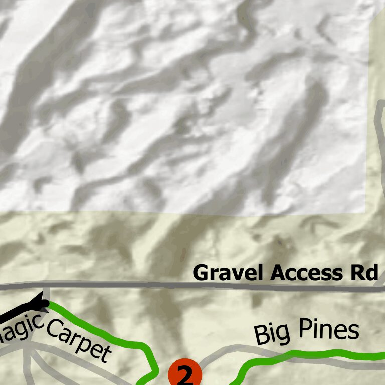 Ely Mountain Bike Trails - Hidden Valley Unit Map by Ely Nordic Ski and ...