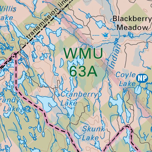 CCON59 Lanarak - Cottage Country Ontario Topo Map by Backroad Mapbooks ...