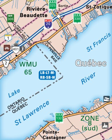 CCON64 inset Cornwall - Cottage Country Ontario Topo Map by Backroad ...