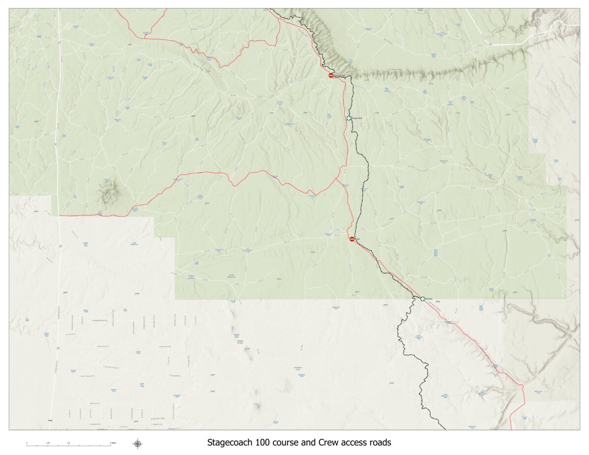 Stagecoach 100 - Map 2 by Wren Cartography | Avenza Maps