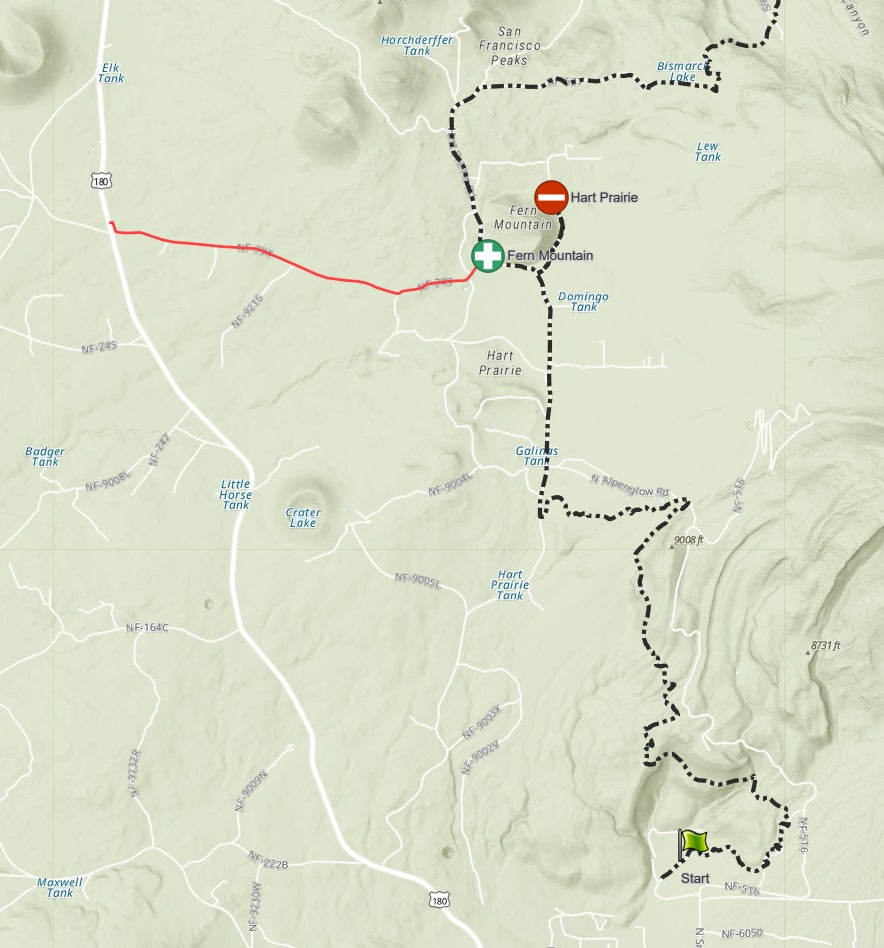 Stagecoach Line 100 Endurance Run Map by Wren Cartography | Avenza Maps