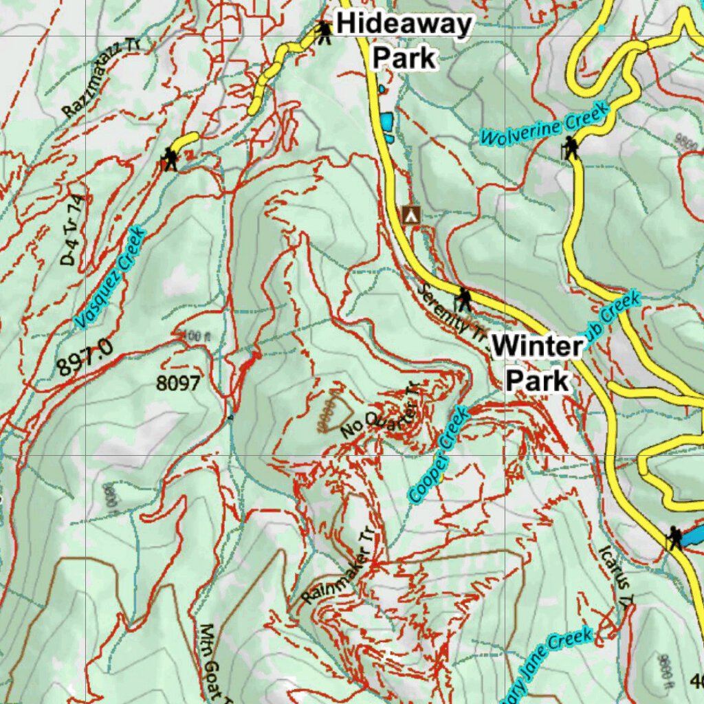 Colorado Unit 28 Mule Deer Concentrations Map by HuntData LLC | Avenza Maps