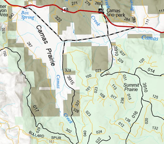 Oregon Hunting - Warner Unit 74 Map by TSG Maps | Avenza Maps