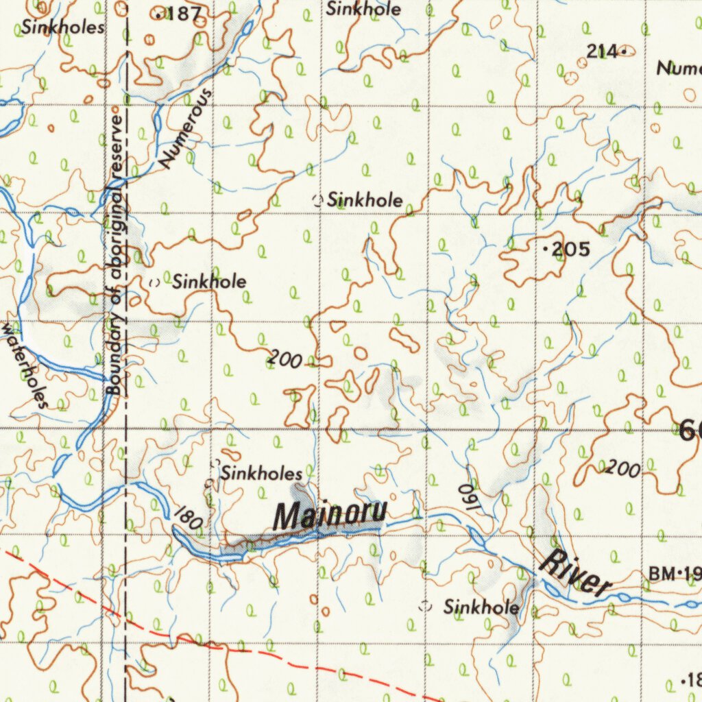 Mainoru (5670) Map by Geoscience Australia | Avenza Maps