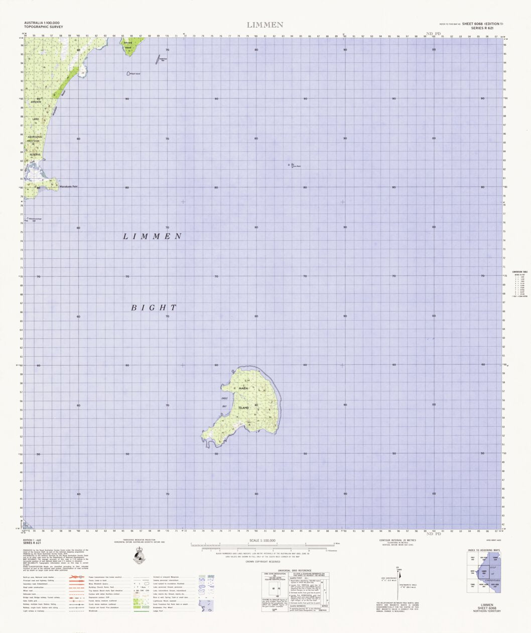 Limmen (6068) Map by Geoscience Australia | Avenza Maps