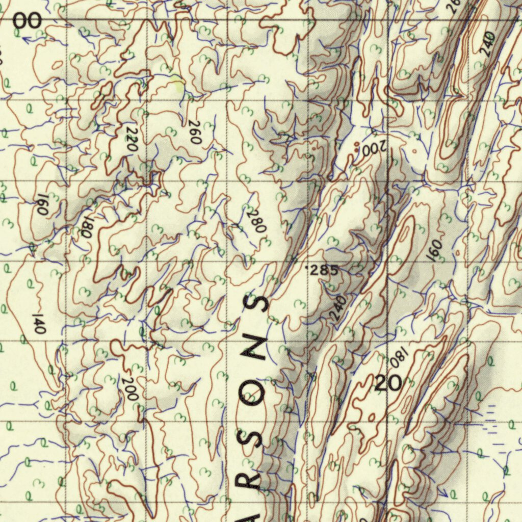 Parsons (5970) Map by Geoscience Australia | Avenza Maps