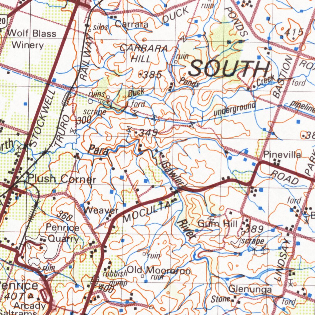 Eudunda (6729) Map by Geoscience Australia | Avenza Maps