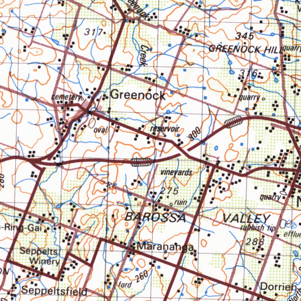 Kapunda (6629) Map by Geoscience Australia | Avenza Maps
