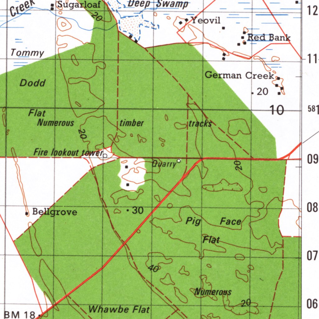 Millicent (6922) Map by Geoscience Australia | Avenza Maps