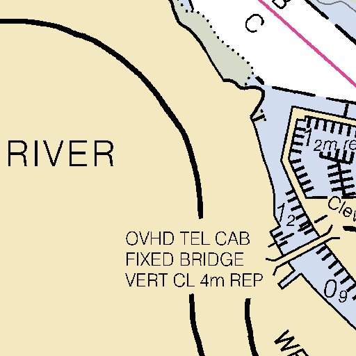 Rocky River Ohio Map by National Oceanographic & Atmospheric ...