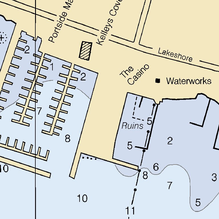 Harbor Plans Number One 37 Map by National Oceanographic & Atmospheric ...