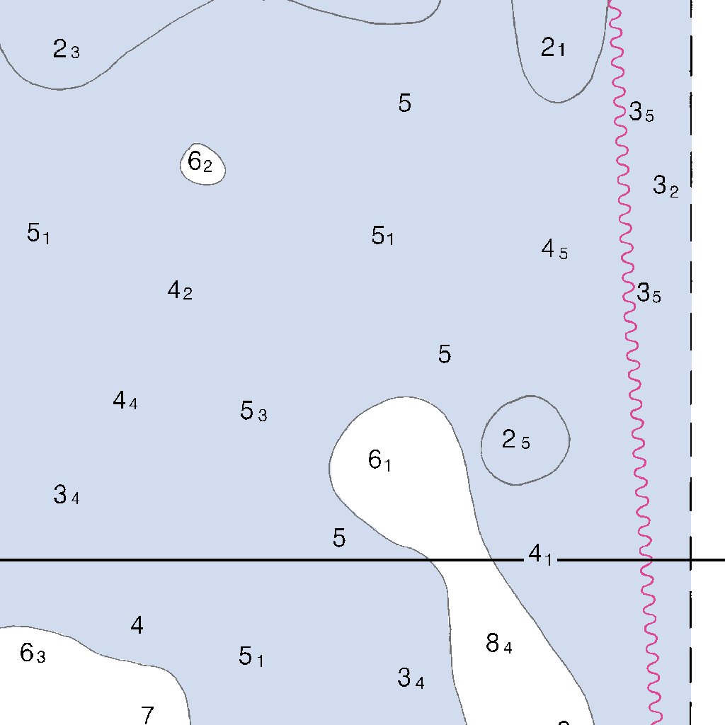 Johnston Island Harbor Map by National Oceanographic & Atmospheric ...