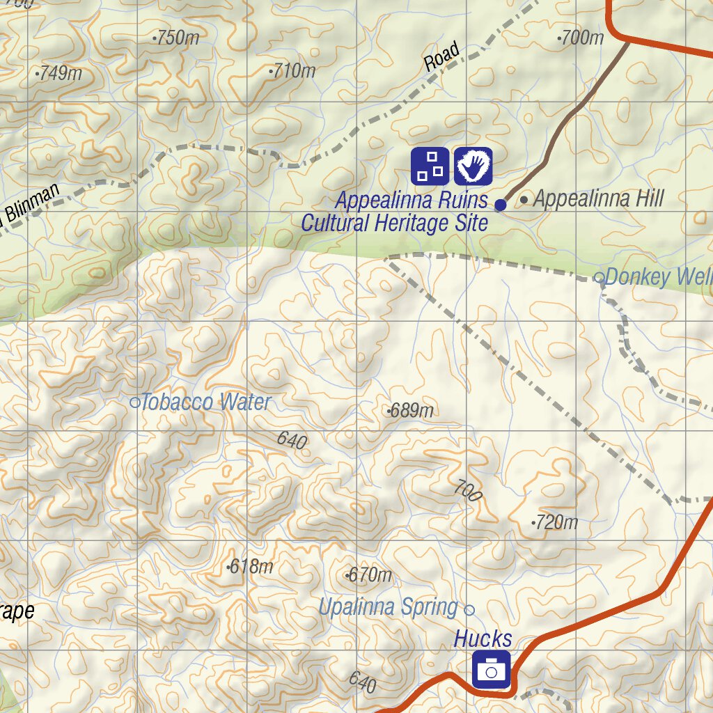 Ikara - Flinders Ranges National Park Map by Carto Graphics | Avenza Maps