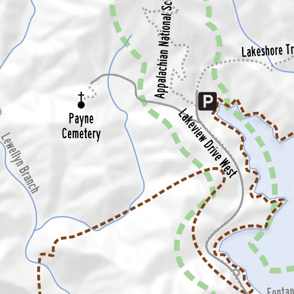 Twentymile Creek - GSMNP - Fly Field Guides Map by Fly Field Guides ...