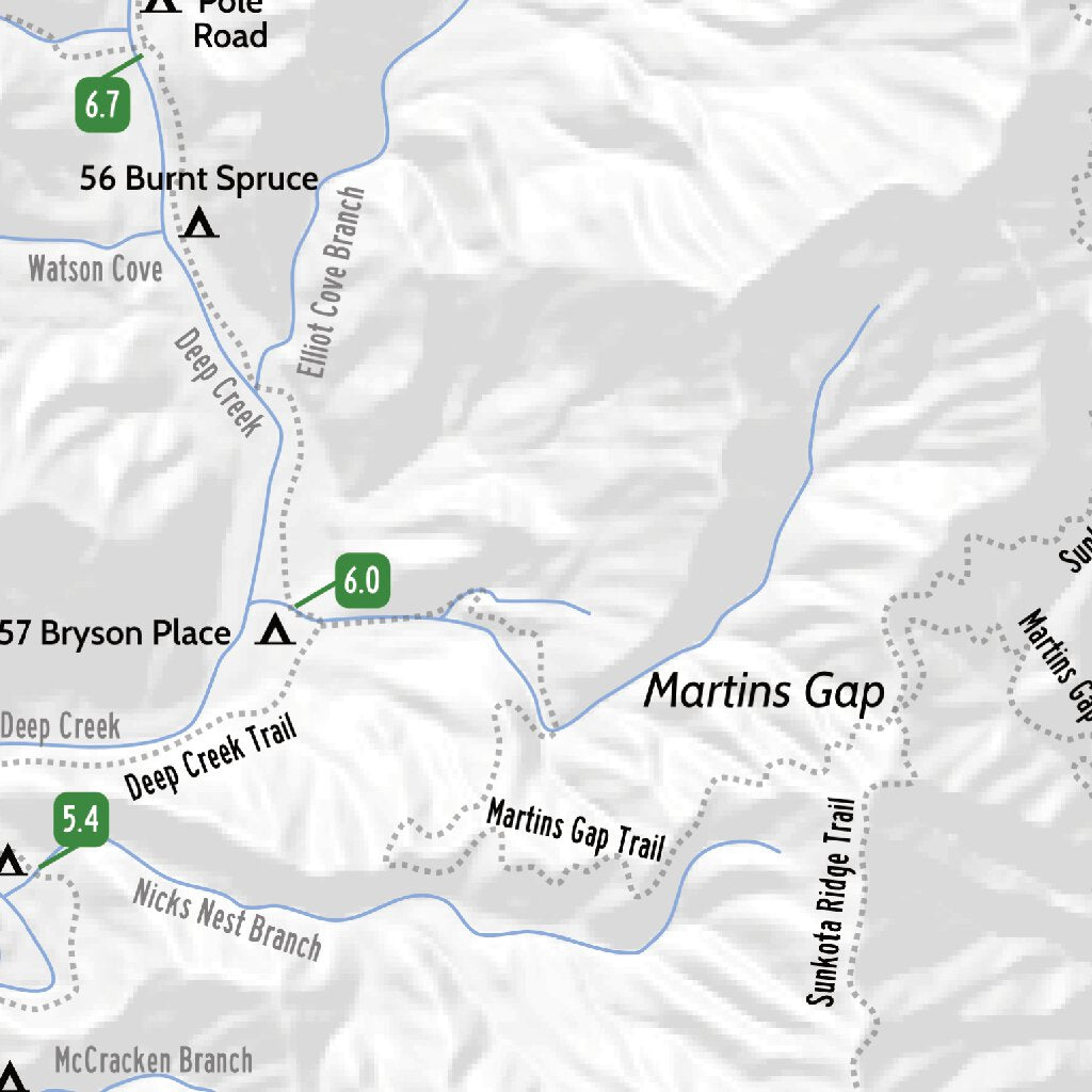 Deep Creek - GSMNP - Fly Field Guides Map by Fly Field Guides | Avenza Maps