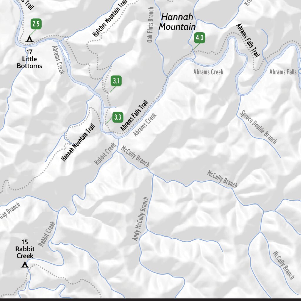 Abrams Creek - GSMNP - Fly Field Guides Map by Fly Field Guides ...
