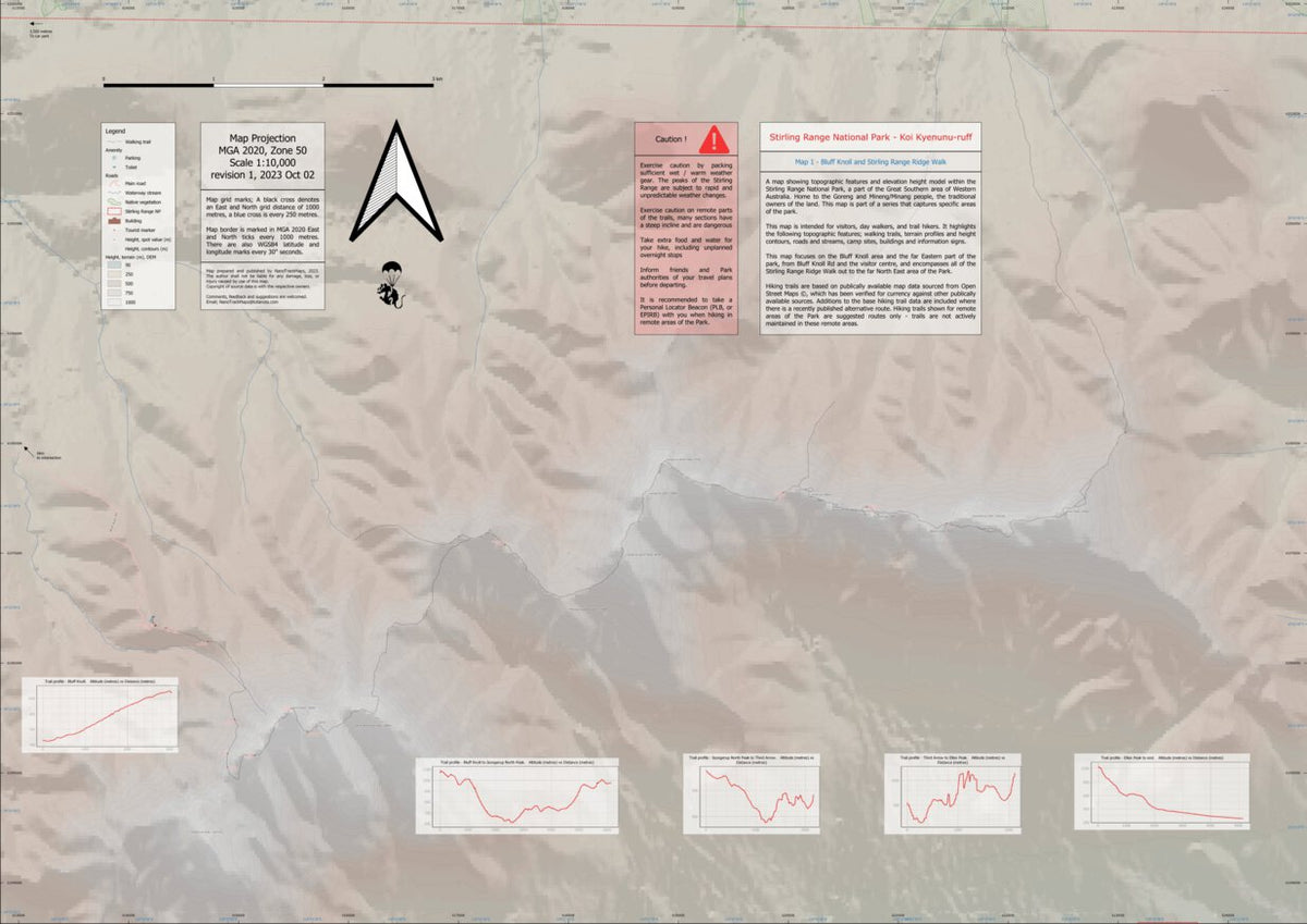 Stirling Range National Park (Australia) - Bluff Knoll and Stirling ...