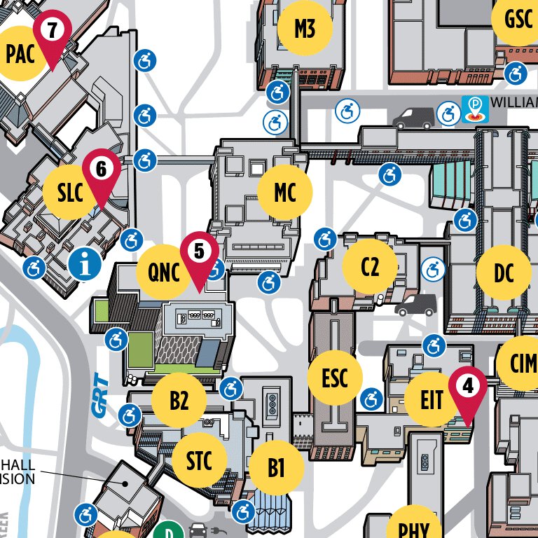 University of Waterloo Campus Map by Avenza Systems Inc. | Avenza Maps