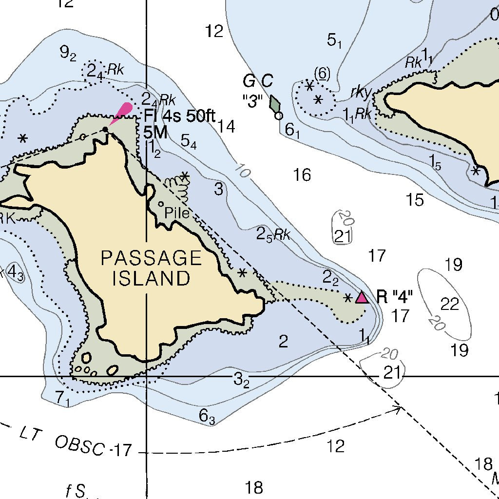 Port Of Southeastern Cook Inlet Map by National Oceanographic ...