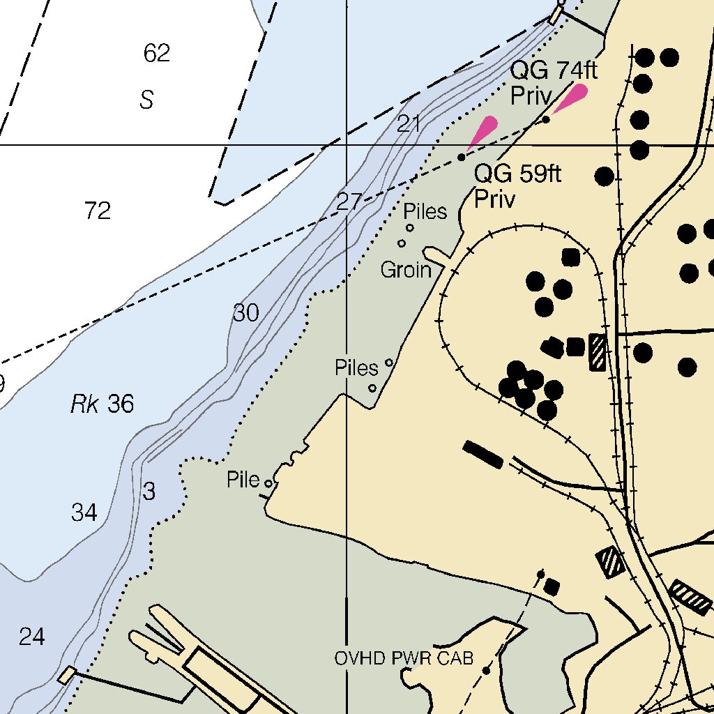 Cook Inlet: Anchorage Map by National Oceanographic & Atmospheric ...