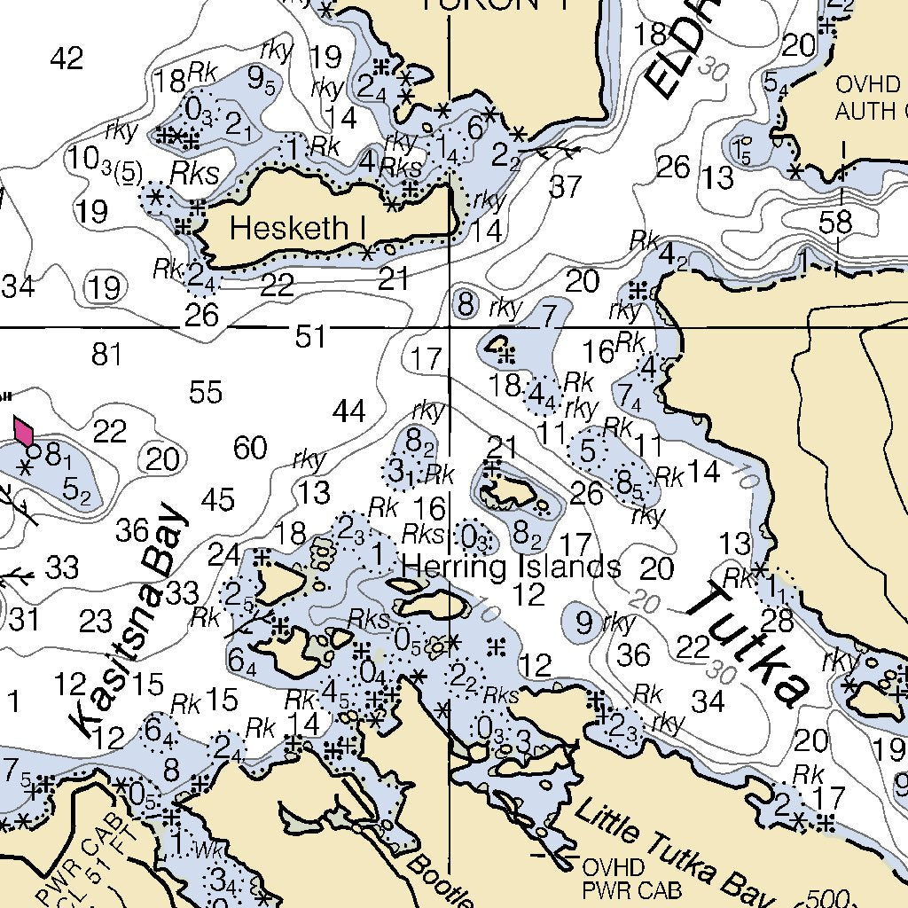 Cook Inlet Map by National Oceanographic & Atmospheric Administration ...
