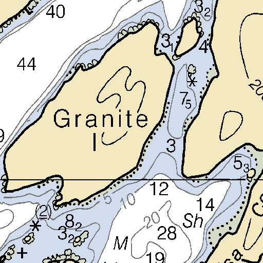 Continuation Of George Inlet Map by National Oceanographic ...