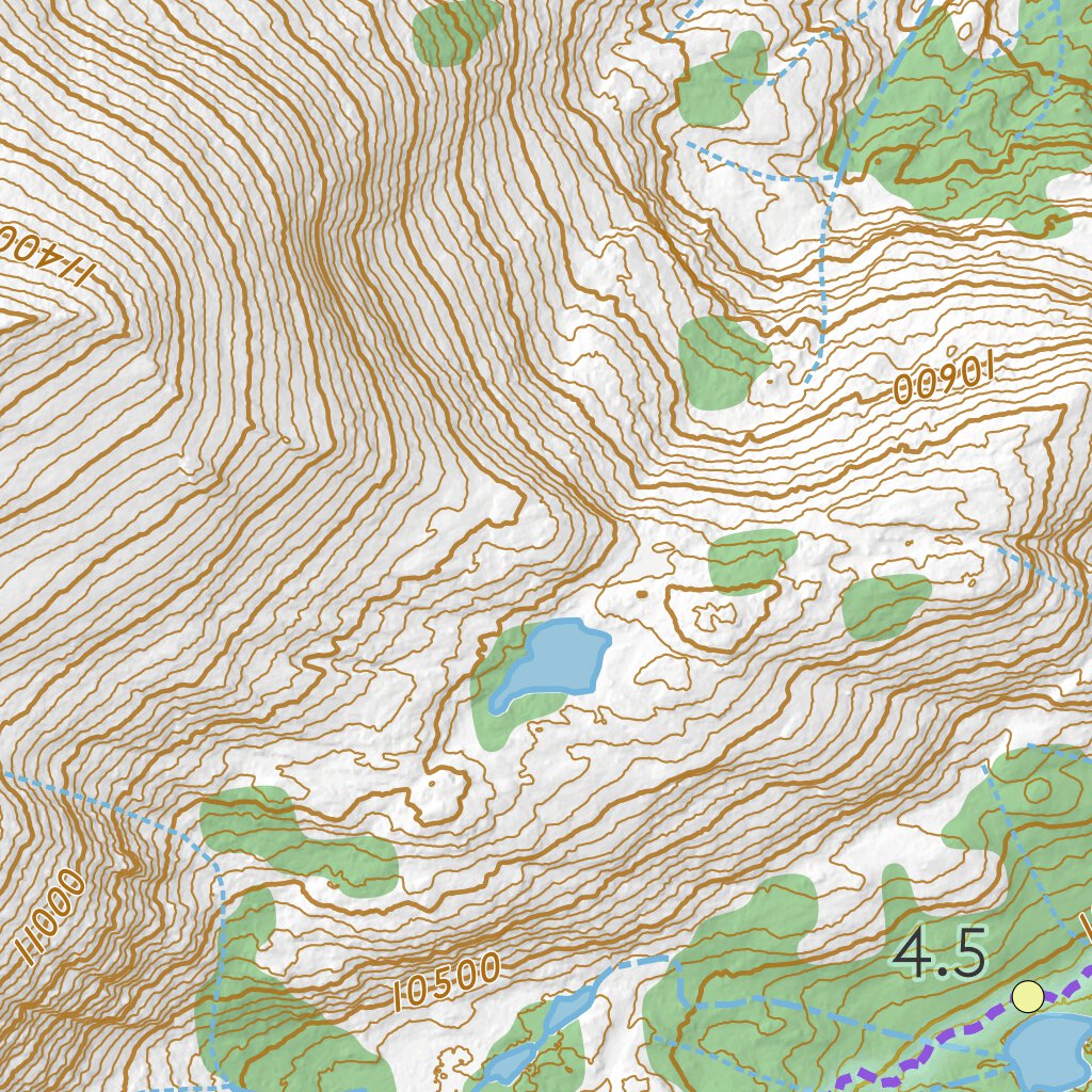 Stough Lakes Loop Map by Mountain Prana Map Works | Avenza Maps