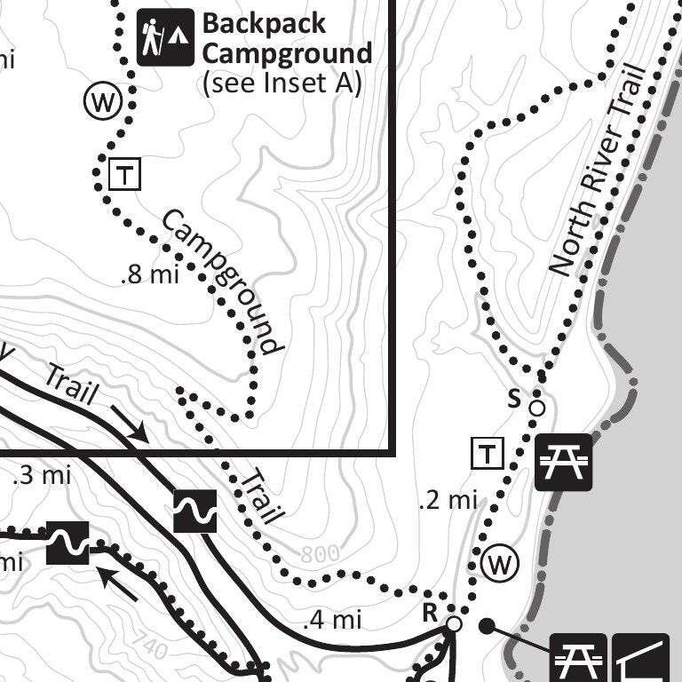 Afton State Park - Winter Map by Minnesota Department of Natural ...