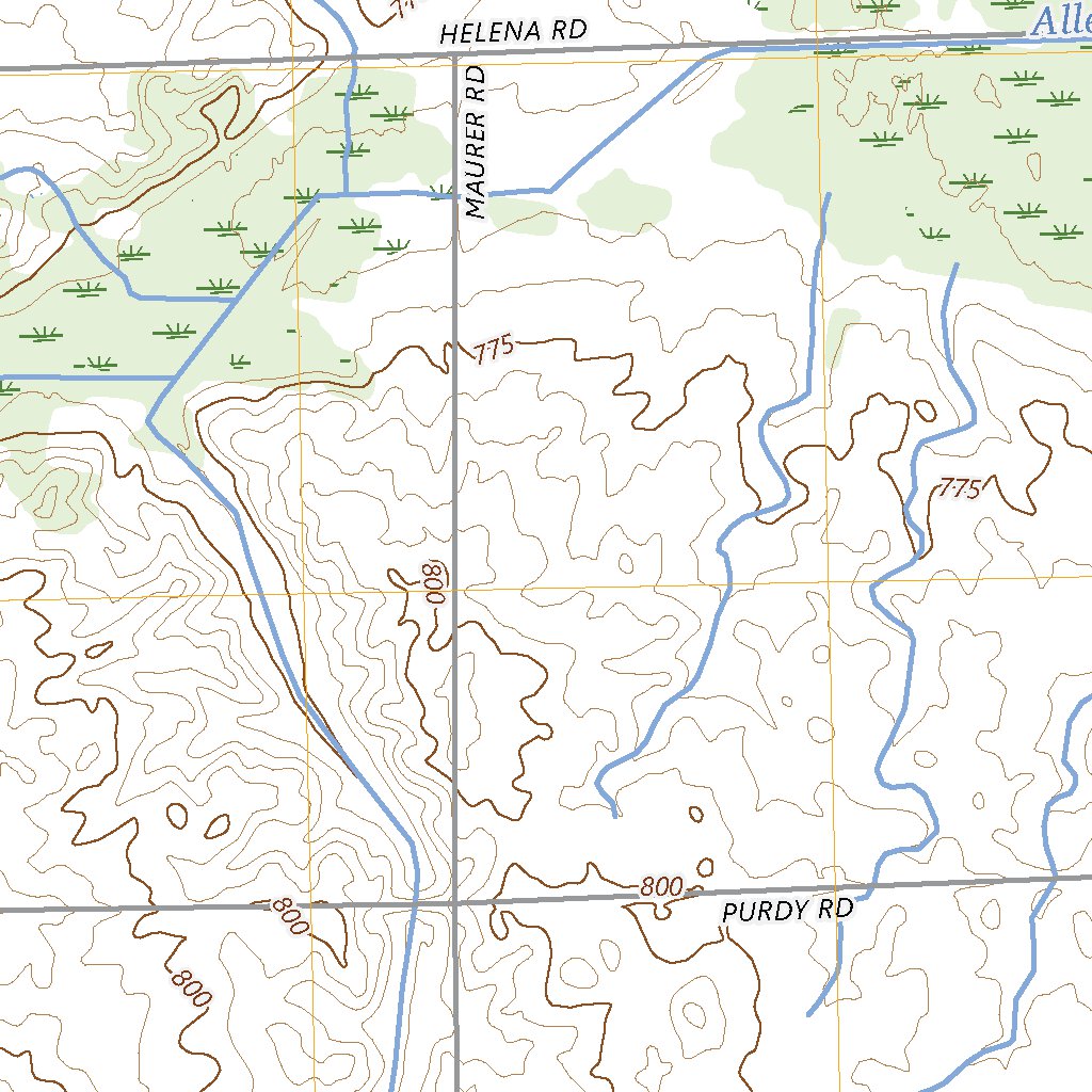Bad Axe SE, MI (2023, 24000-Scale) Map by United States Geological ...