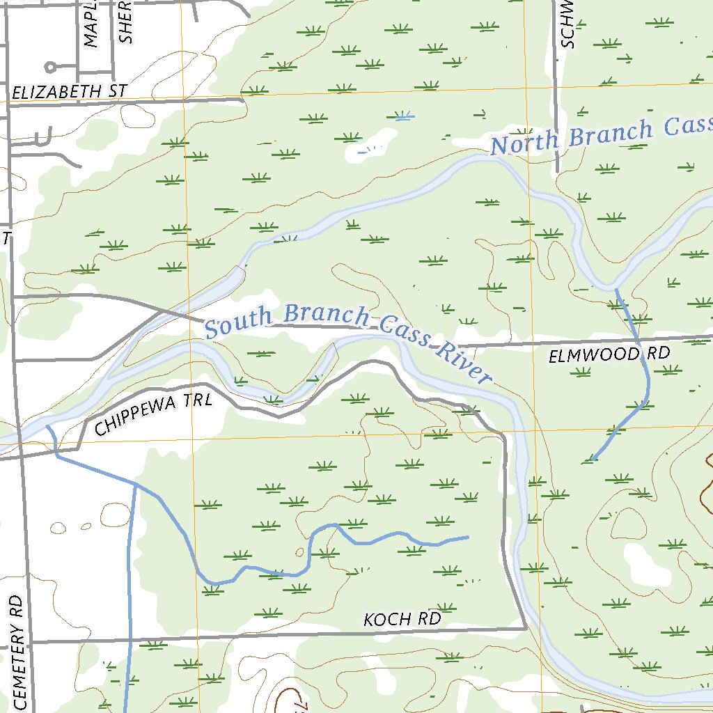 Cass City, MI (2023, 24000-Scale) Map by United States Geological ...