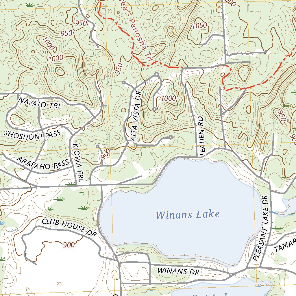 Hamburg, MI (2023, 24000-Scale) Map by United States Geological Survey ...