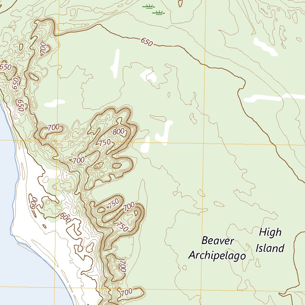 High Island, MI (2023, 24000-Scale) Map by United States Geological ...