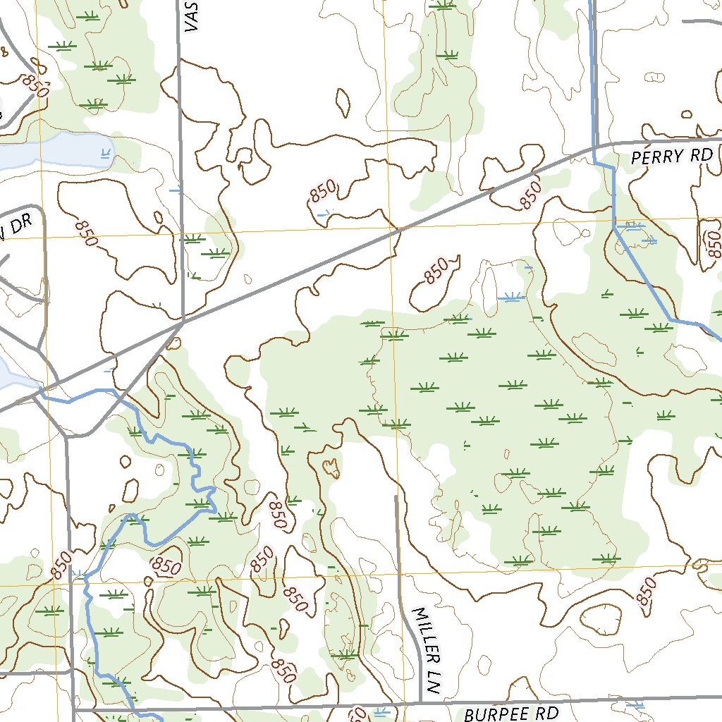 Goodrich, MI (2023, 24000-Scale) Map by United States Geological Survey ...